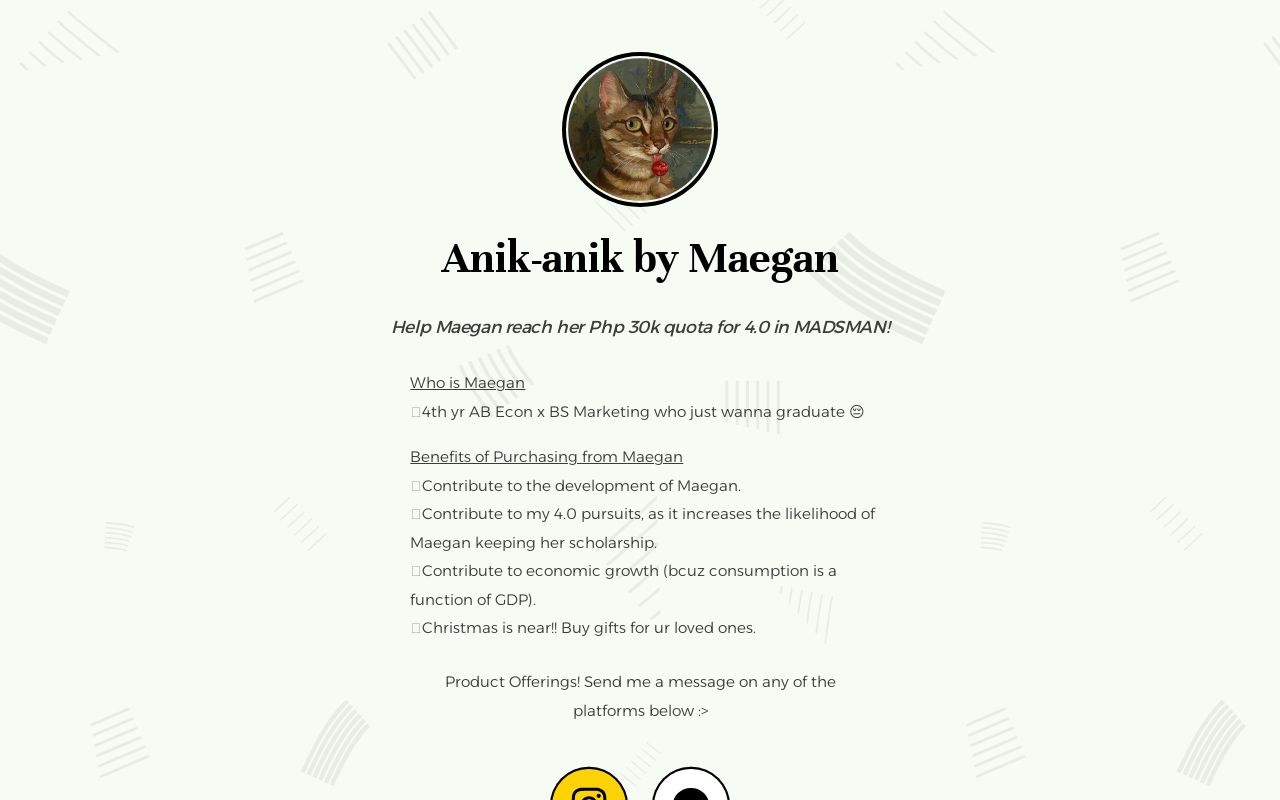 Anik-aniks by Maegan